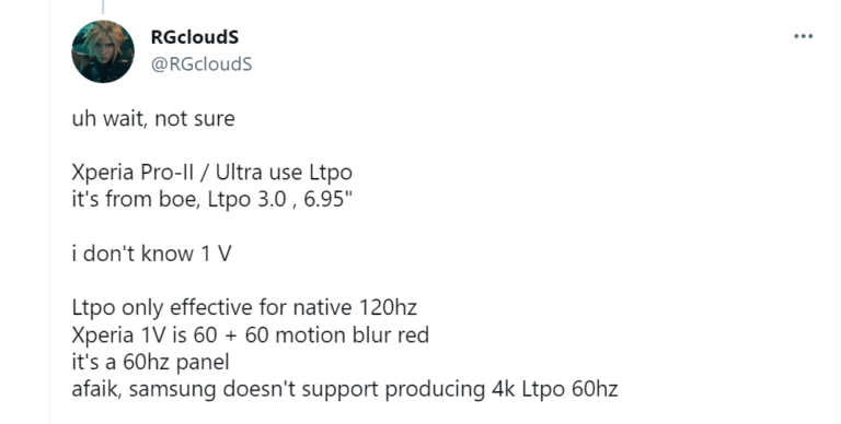 新型「Xperia Ultra/Pro II」は約7インチのBOE製LTPO 3.0ディスプレイを搭載とのリーク | スマホダイジェスト